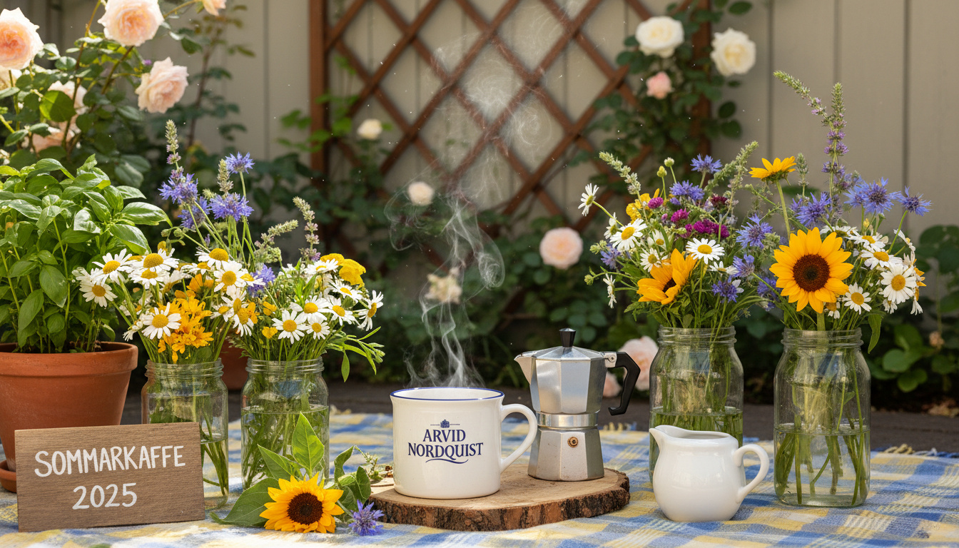 Arvid nordquist kaffe visar Sommarkaffe 2025 nyheter - Kollaboration